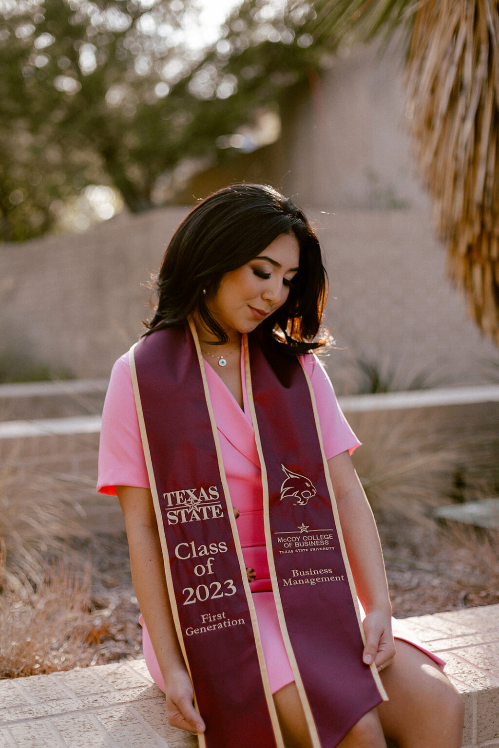 Classy and Modern Grad Photos | Texas State University in San Marcos ...
