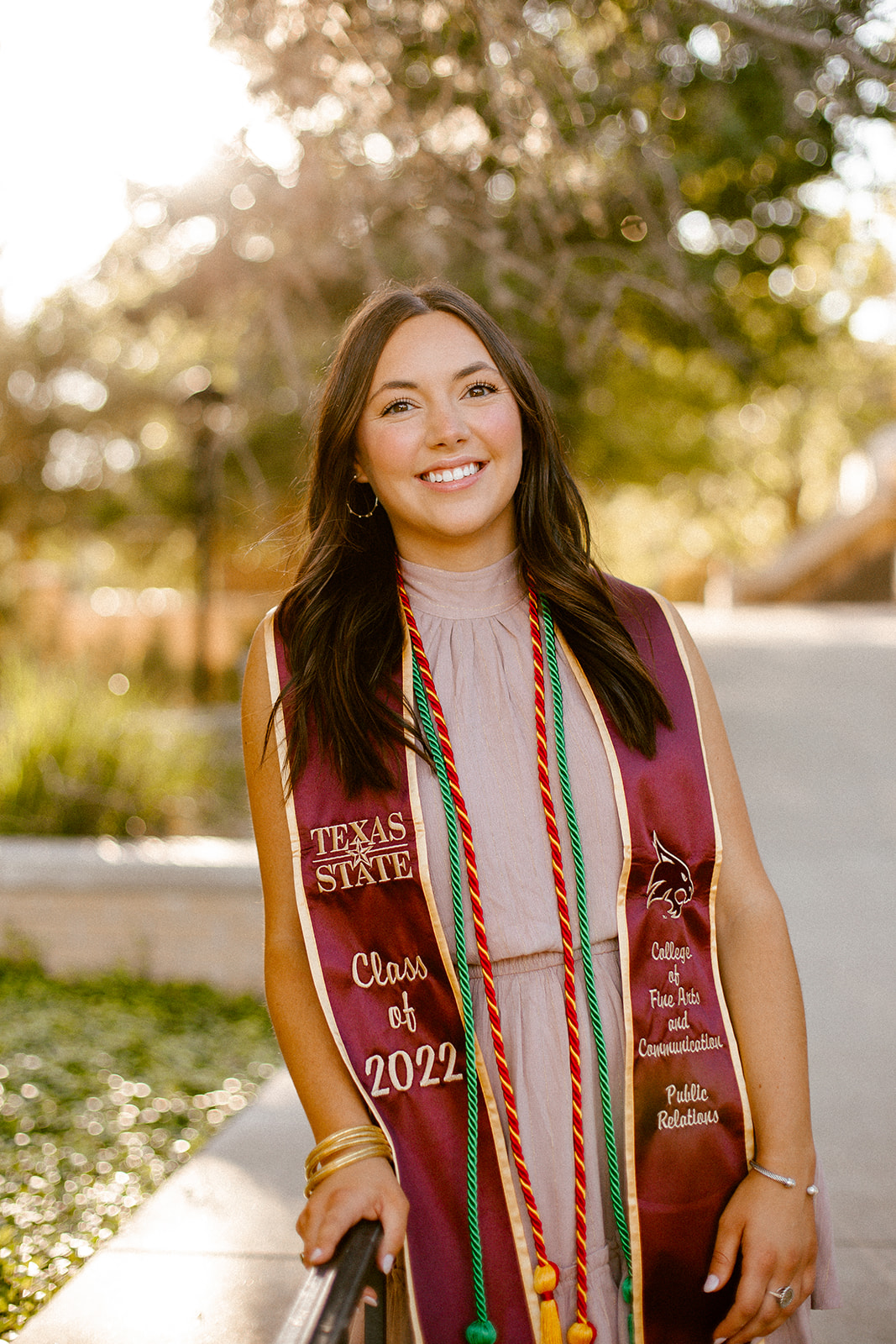 Warm and Vibrant Grad Session | Texas State University ...
