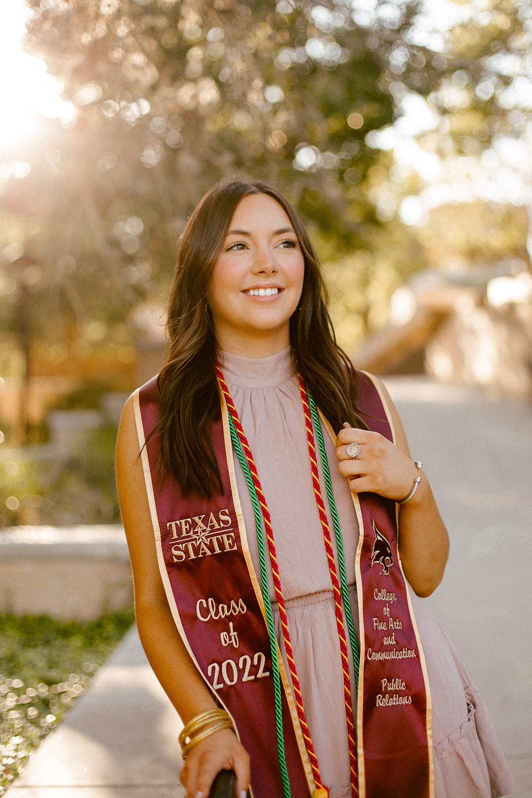 Warm and Vibrant Grad Session | Texas State University ...