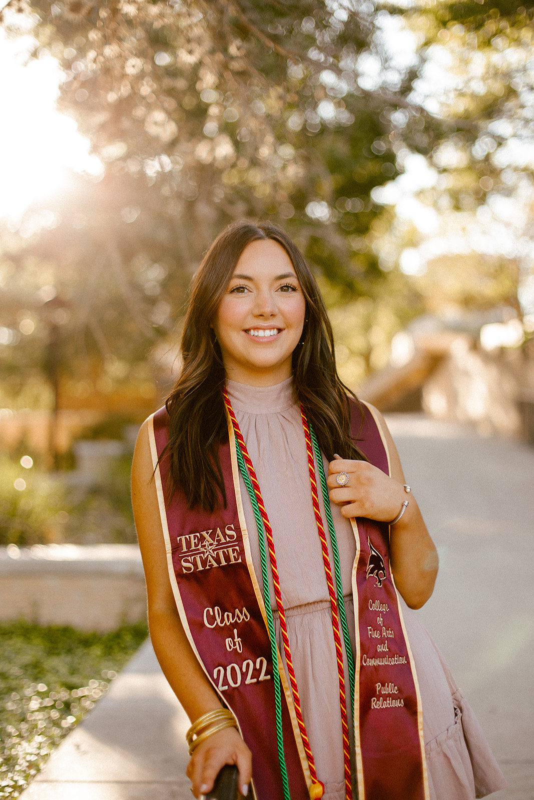 Warm and Vibrant Grad Session | Texas State University ...