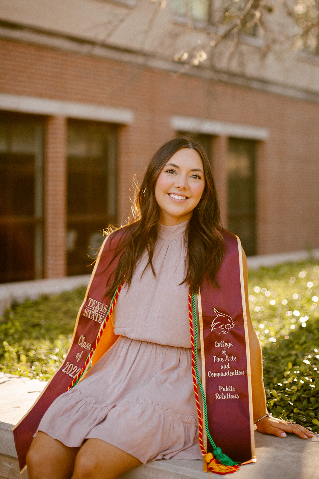 Warm and Vibrant Grad Session | Texas State University ...