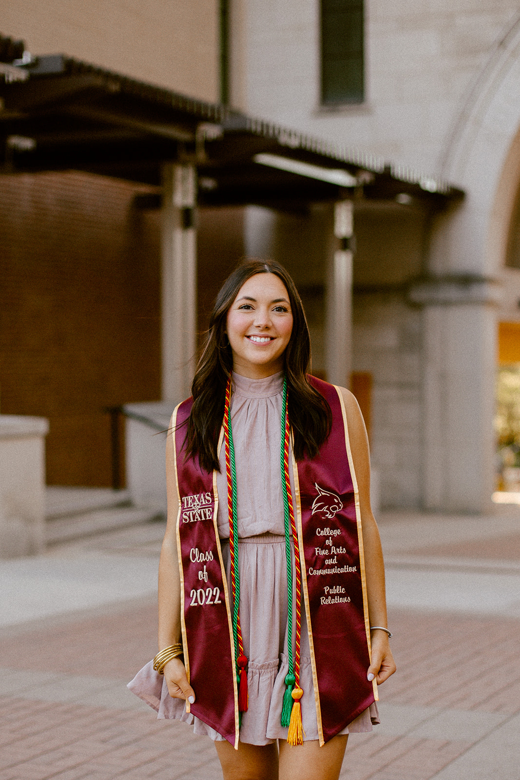 Warm and Vibrant Grad Session | Texas State University ...
