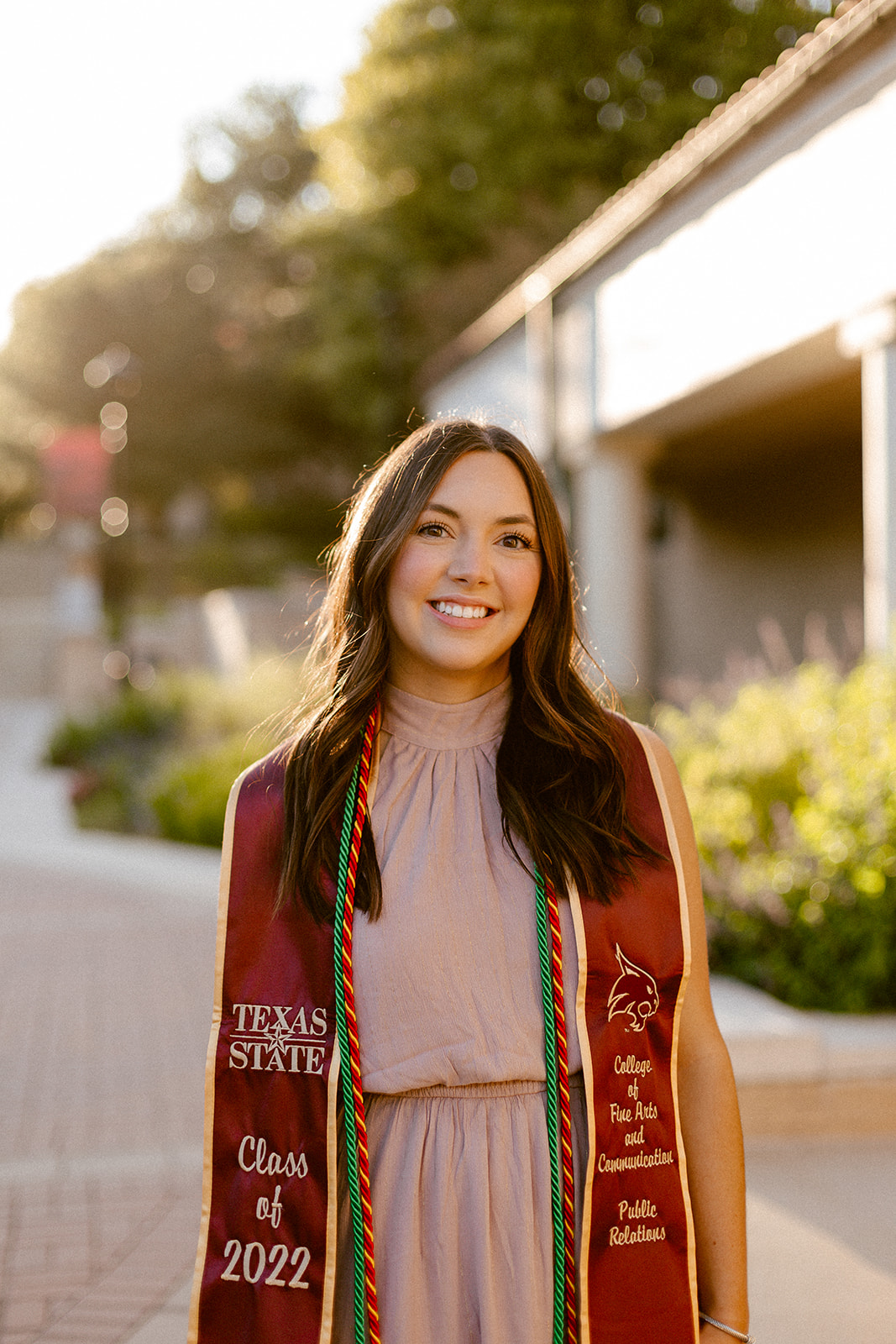Warm and Vibrant Grad Session | Texas State University ...