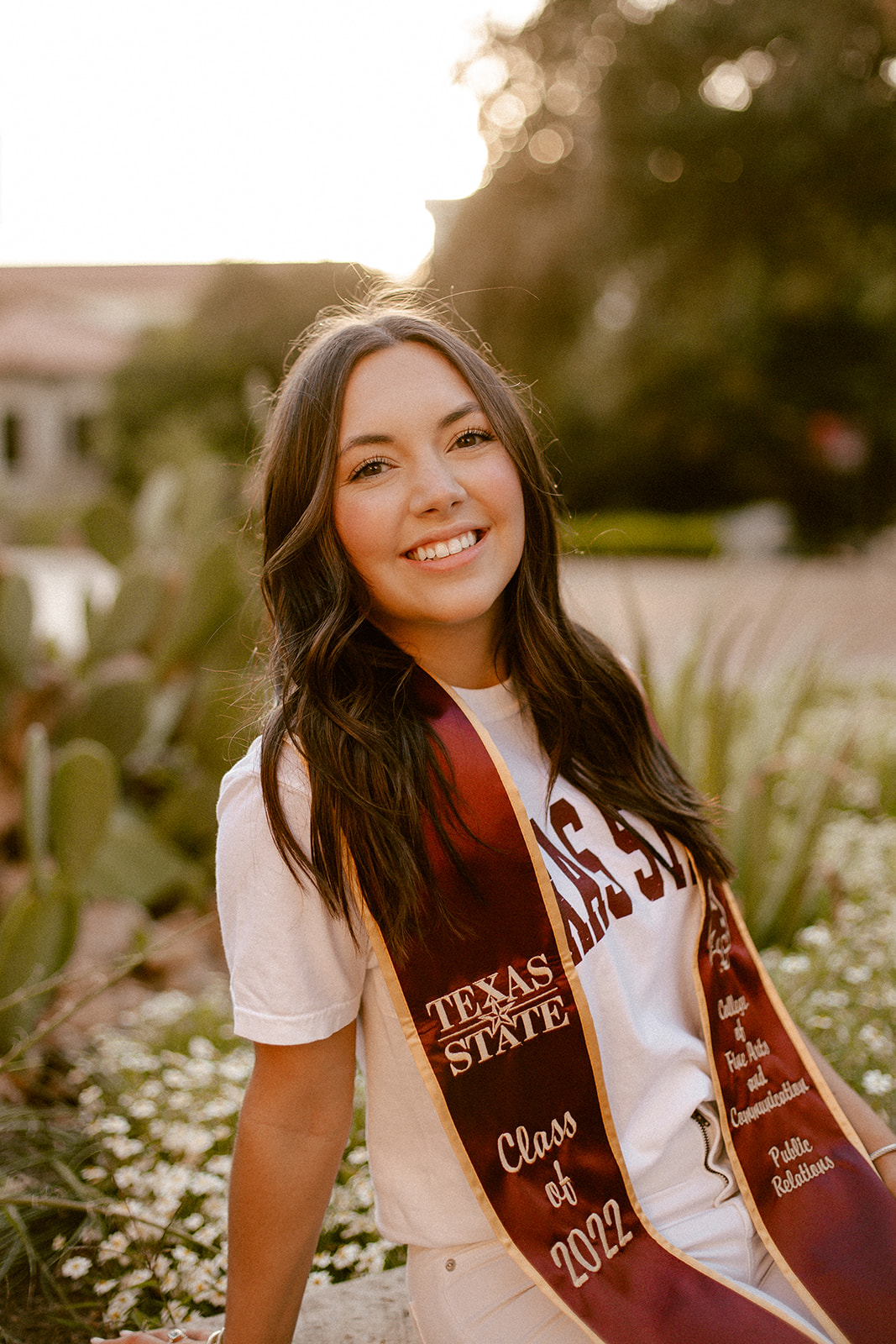 Warm and Vibrant Grad Session | Texas State University ...